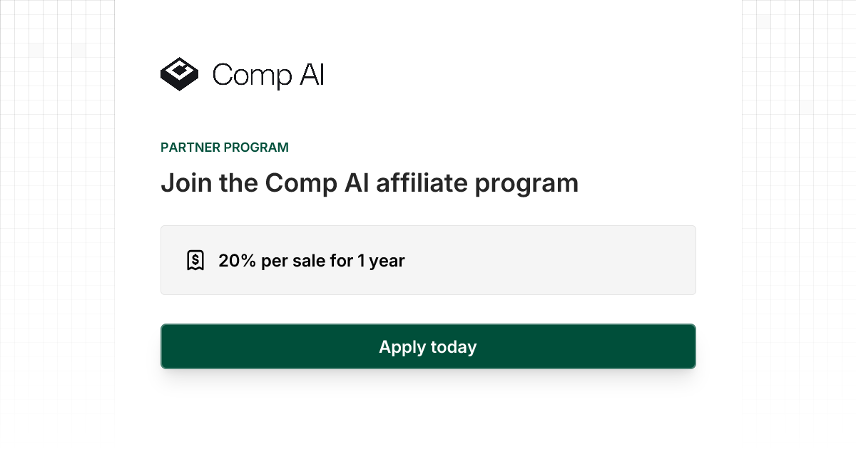 Comp AI Affiliate Program | Dub